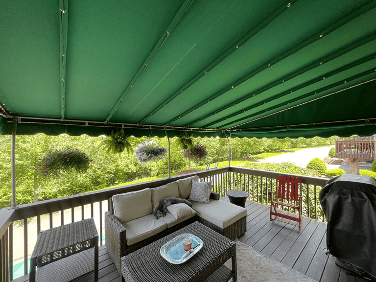 Patio And Deck Awning Gallery Country Canvas Awnings