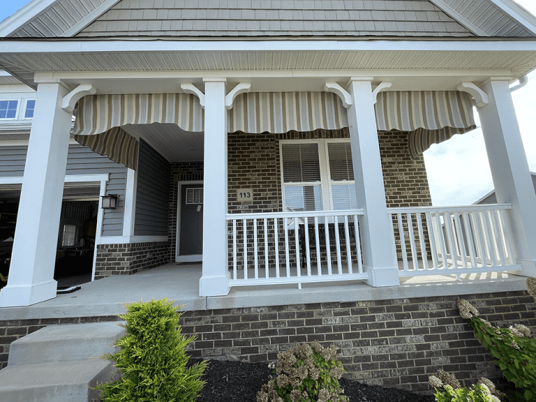 Porch Valance Window Gallery | Country Canvas Awnings