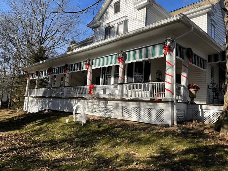 Porch Valance Window Gallery | Country Canvas Awnings