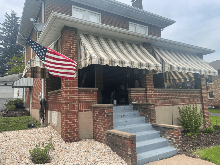 Porch Valance Window Gallery | Country Canvas Awnings